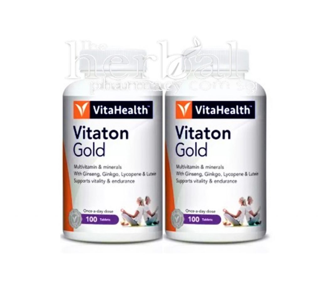 VitaHealth Vitaton Gold 100 Tablets x 2 - Theherbalpharmacy
