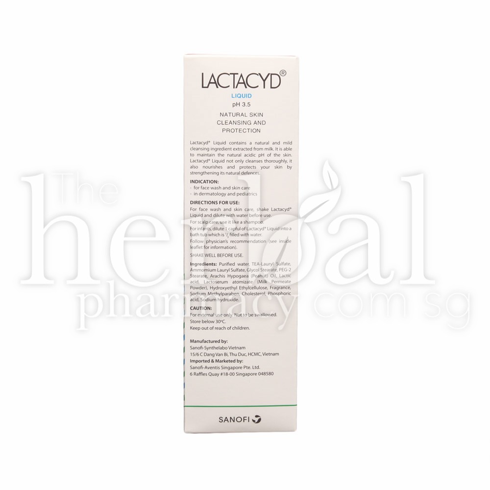 LACTACYD LIQUID NATURAL SKIN CLEANSING 250ML - Theherbalpharmacy