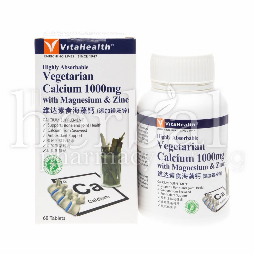 VITAHEALTH SEAWEED CALCIUM 60s - Theherbalpharmacy