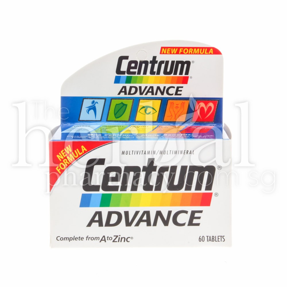 CENTRUM ADVANCE TABLETS 60 - Theherbalpharmacy
