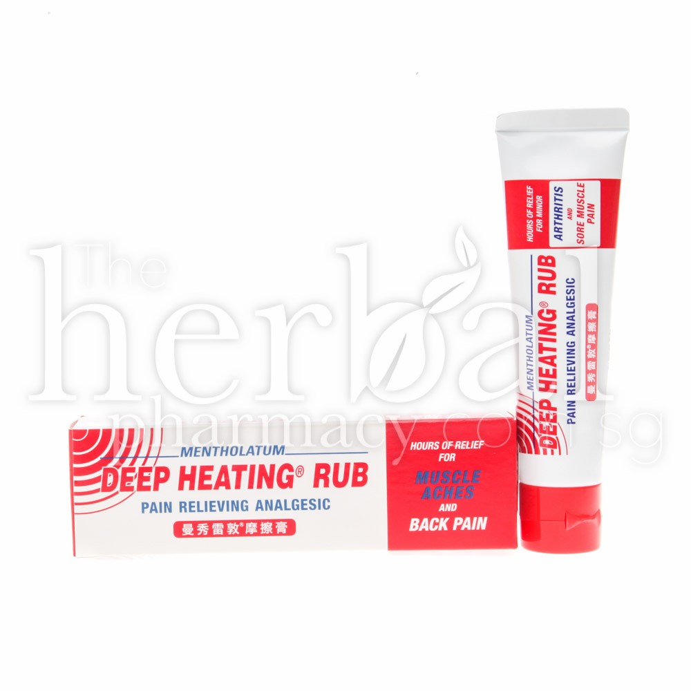 MENTHOLATUM DEEP HEATING RUB CREAM 35g - Theherbalpharmacy