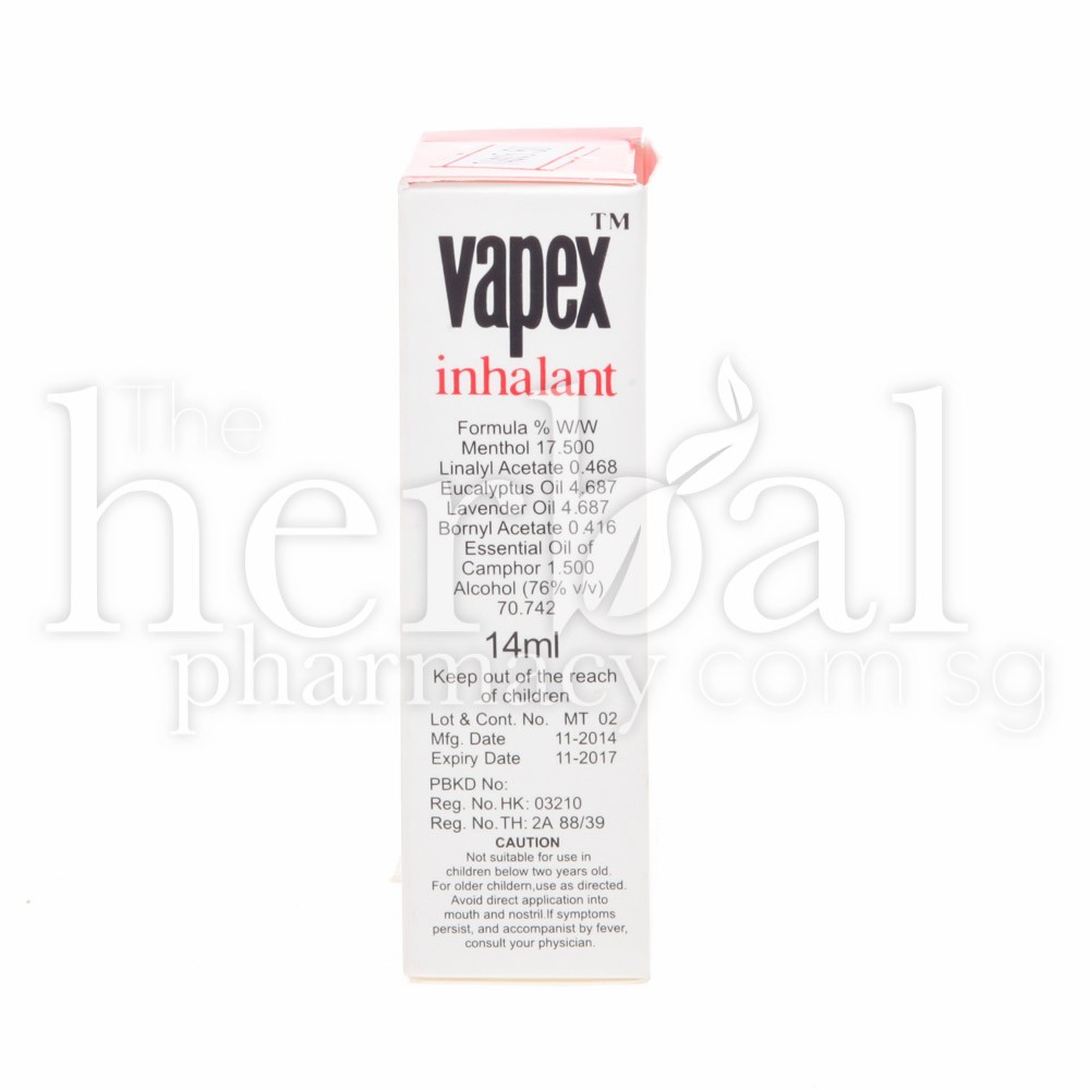 VAPEX INHALANT 14ml - Theherbalpharmacy