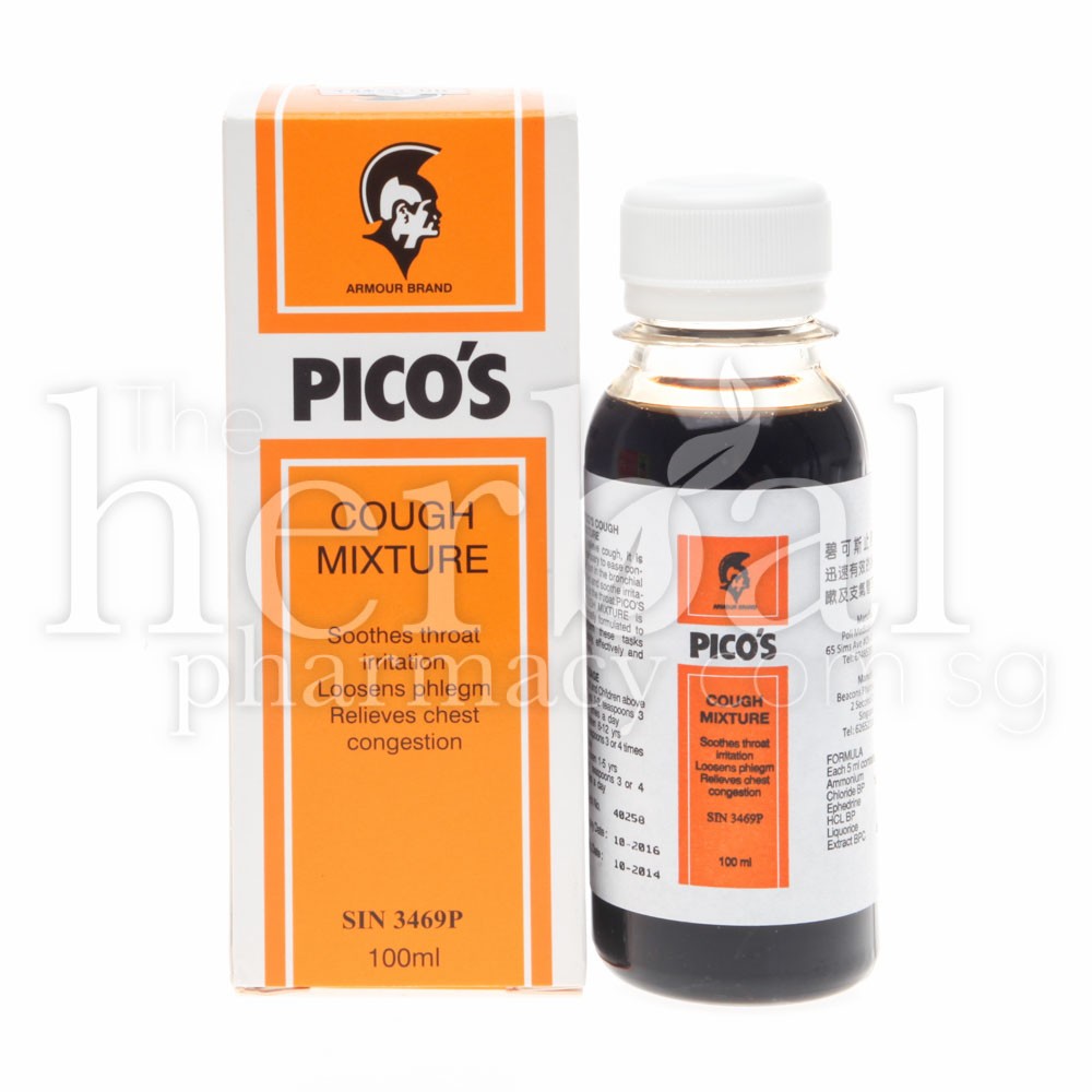 ARMOUR BRAND PICO COUGH MIXTURE 100ml - Theherbalpharmacy