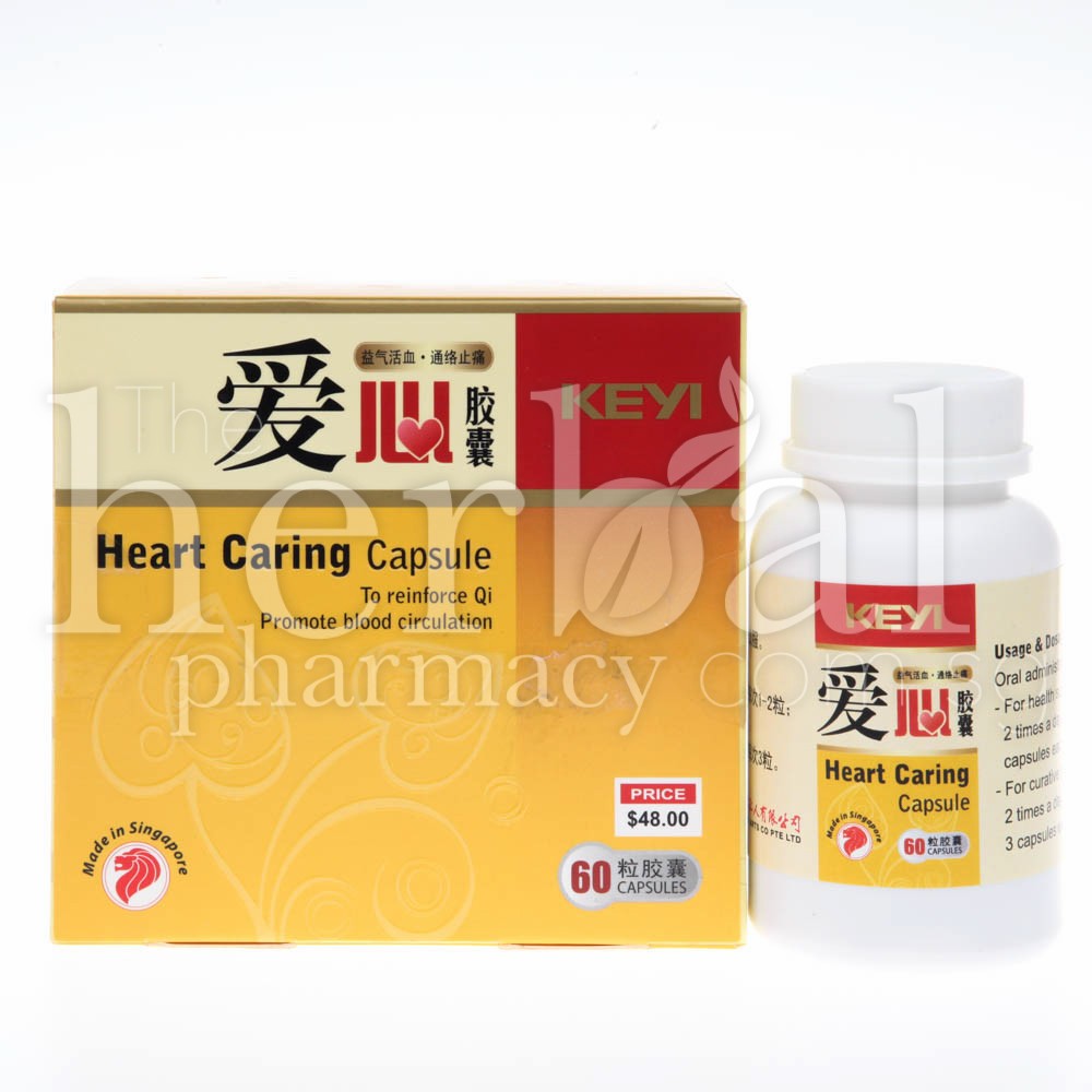 KEYI HEART CARING CAPSULE 60'S - Theherbalpharmacy