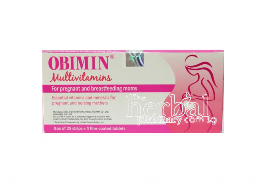 Obimin Multivitamins Tablets 100s - Theherbalpharmacy