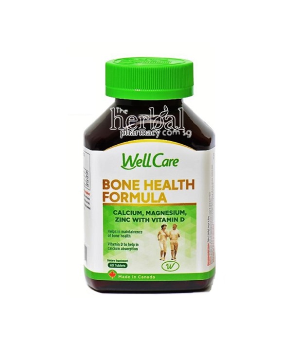 WellCare Bone Health Formula 60 Tablets - Theherbalpharmacy